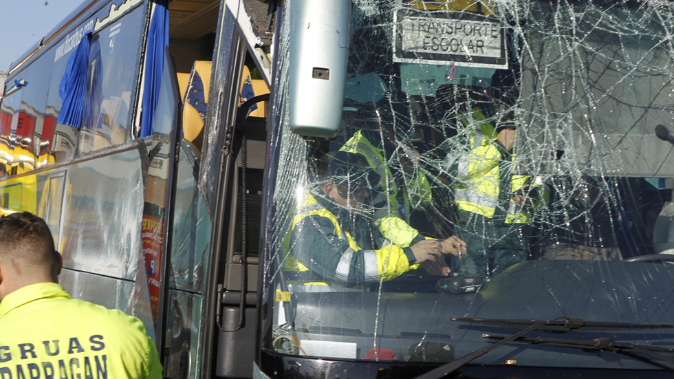 En Libertad El Conductor Del Autobús Volcado En Fuenlabrada Madrid