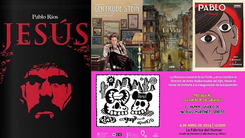 Territorio 9 - Jesús de Pablo Ríos y cómics con Pablo Picasso