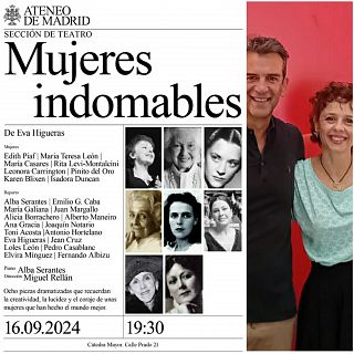 La sala - Higueras, Maneiro Mujeres indomables Ateneo Madrid