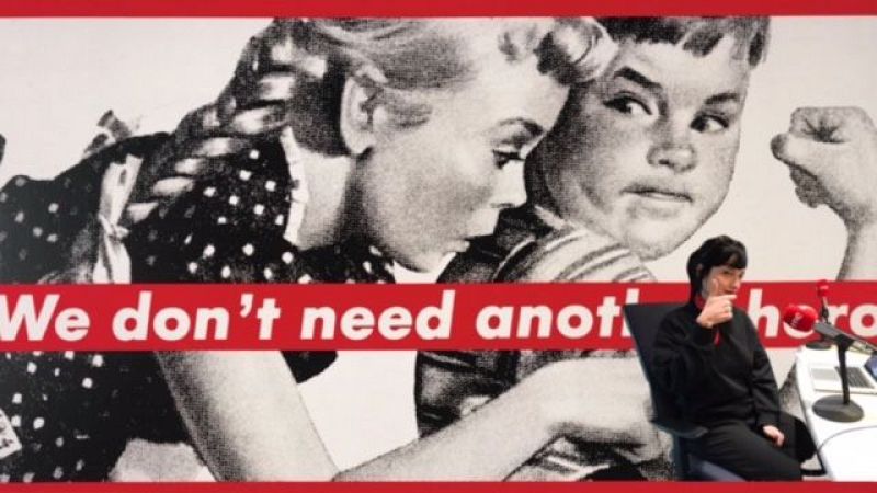 Gran exposición de Barbara Kruger en el Guggenheim Bilbao