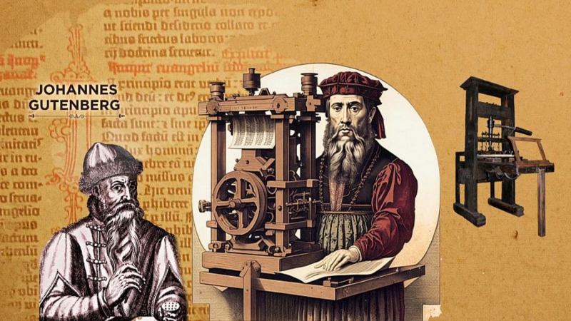 1455: Imprenta de Gutenberg, Alfonso V y el infante Juan