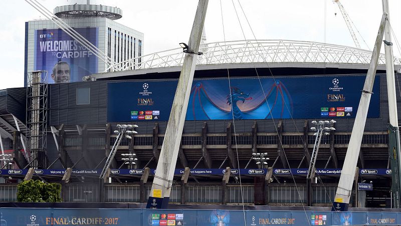 Tablero deportivo: Cardiff animada por la hinchada española | RTVE Play