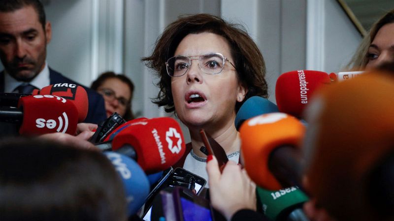 Boletines RNE - La vicepresidenta pide a Puigdemont que se ponga a ...