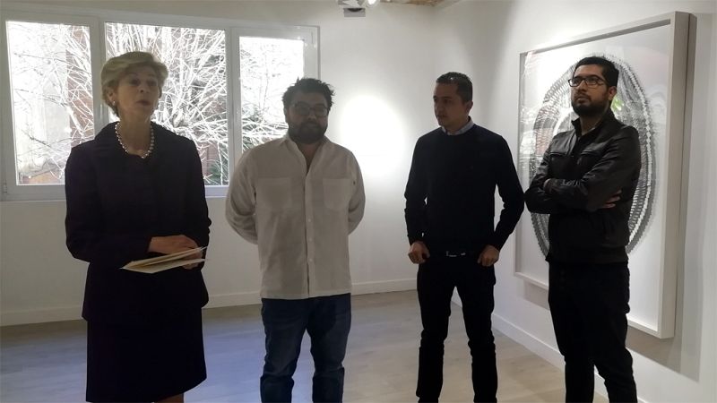 Miler Lagos, artista invitado por la embajada de Colombia en ARCO 2019