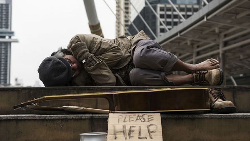 Skid Row, la zona cero de los 'sin techo' en Estados Unidos