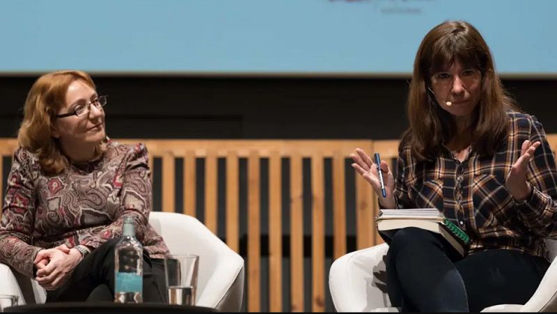Yayo Herrero y Marta Tafalla