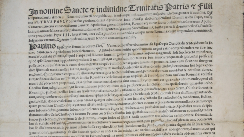 Las bulas indianas de 1537