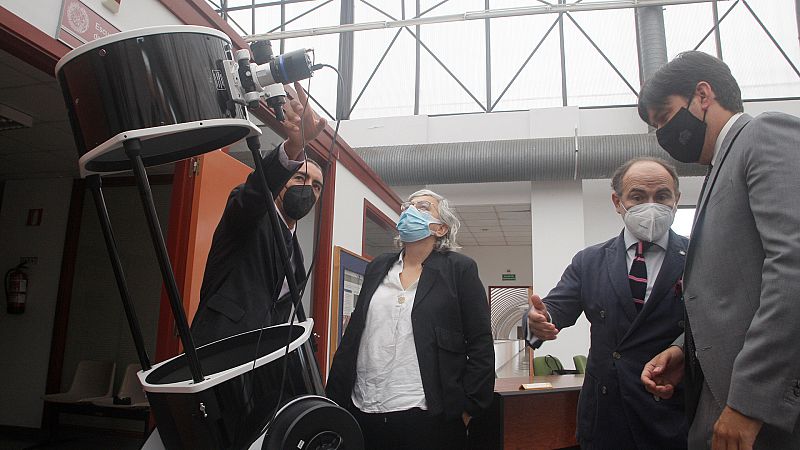 La NASA elige Asturias para ver al asteroide Polymele