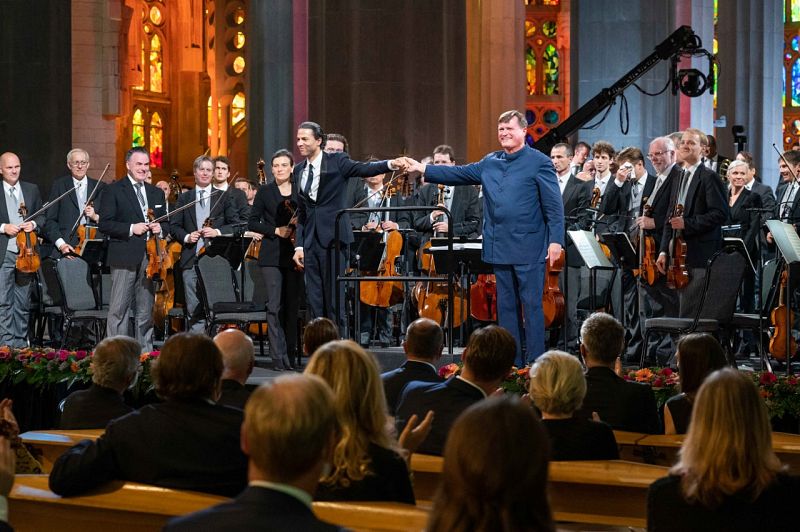 Concert de la Filarmònica de Viena a la Sagrada Família