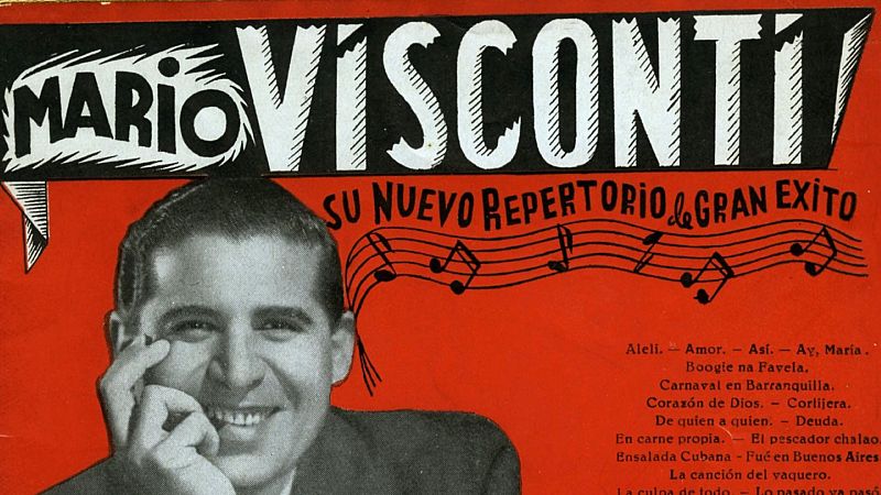 Mario Visconti, cantante de tangos