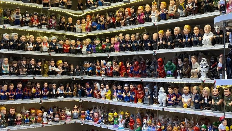 Els caganers més buscats a la Fira de Santa Llúcia