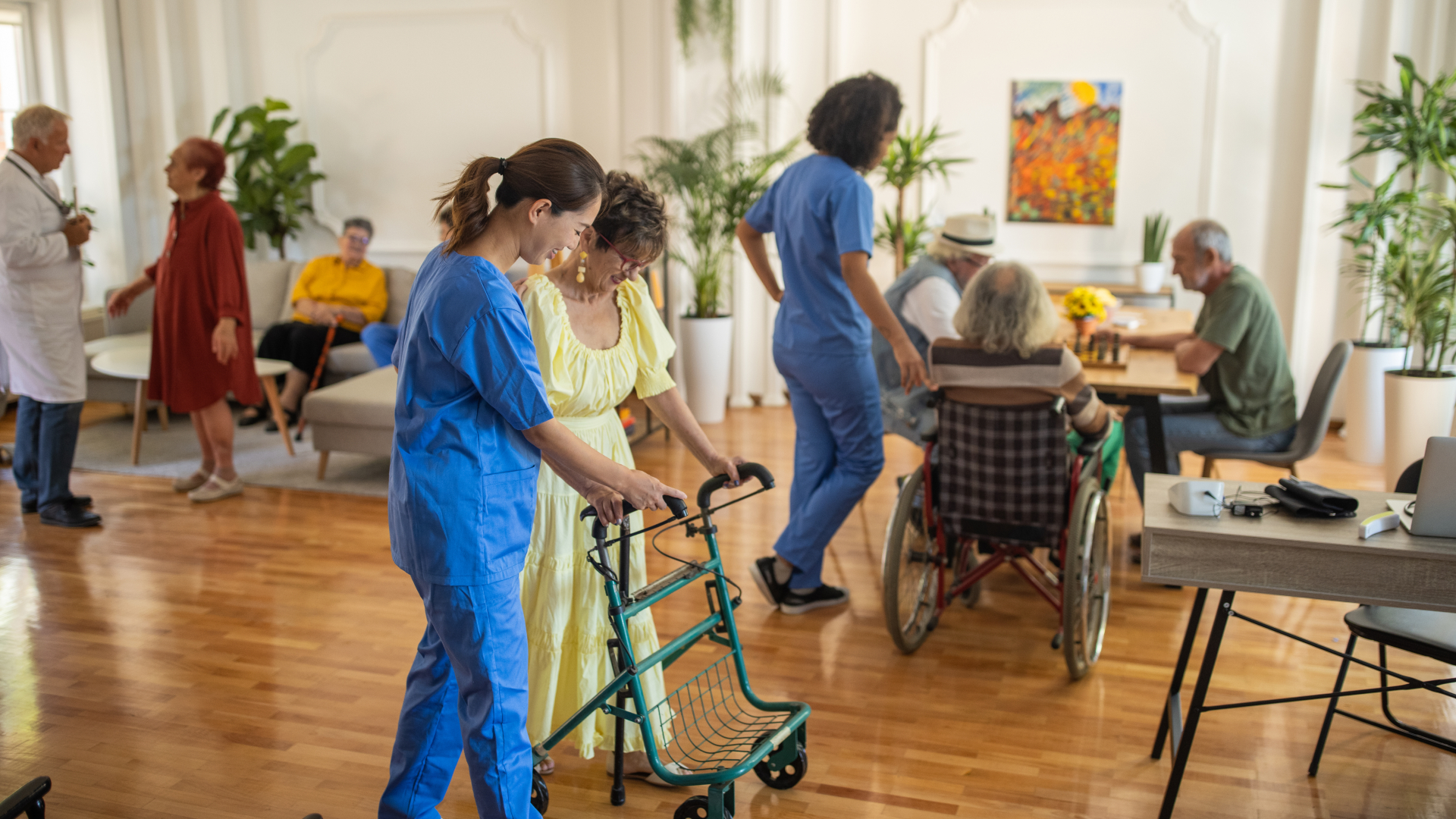 Cuidar a los mayores guiados por sus necesidades