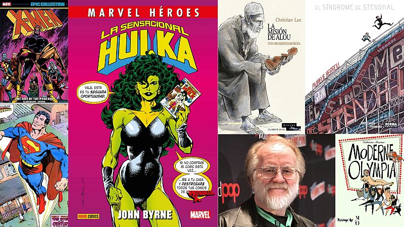 John Byrne y cómics de museos franceses