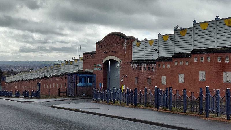 El muro del millón de ladrillos de Belfast