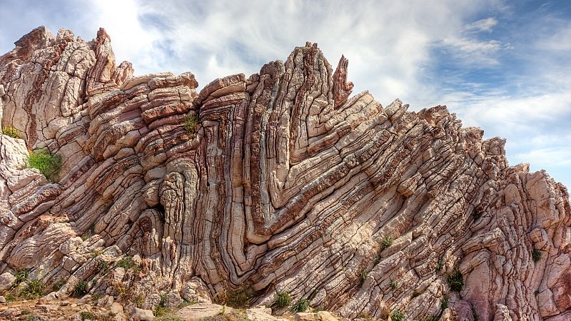 ¿Qué es un anticlinal?