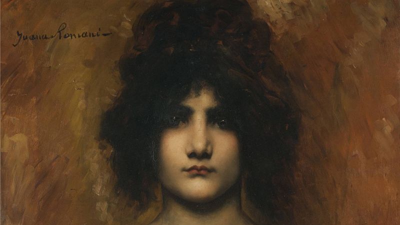 Juana Romani: la pintora modelo de si misma