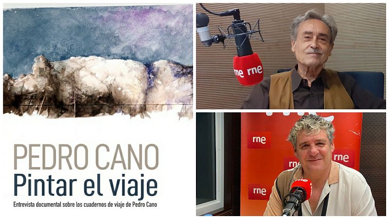 Pedro Cano, Nacho Vilar y 'Pintar el viaje' en el teatro