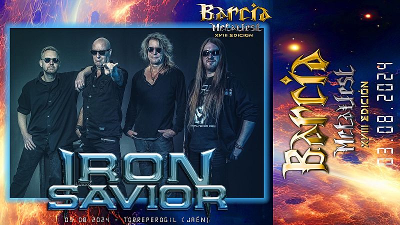 Iron Savior al Barcia Metal Fest 2024