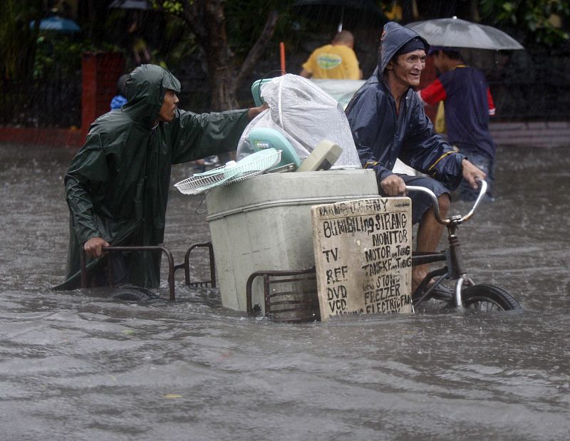 Inundaciones de Manila en imágenes | 17