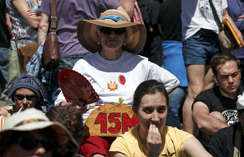 El movimiento 15M celebra su cuarto aniversario en la Puerta del Sol | 4