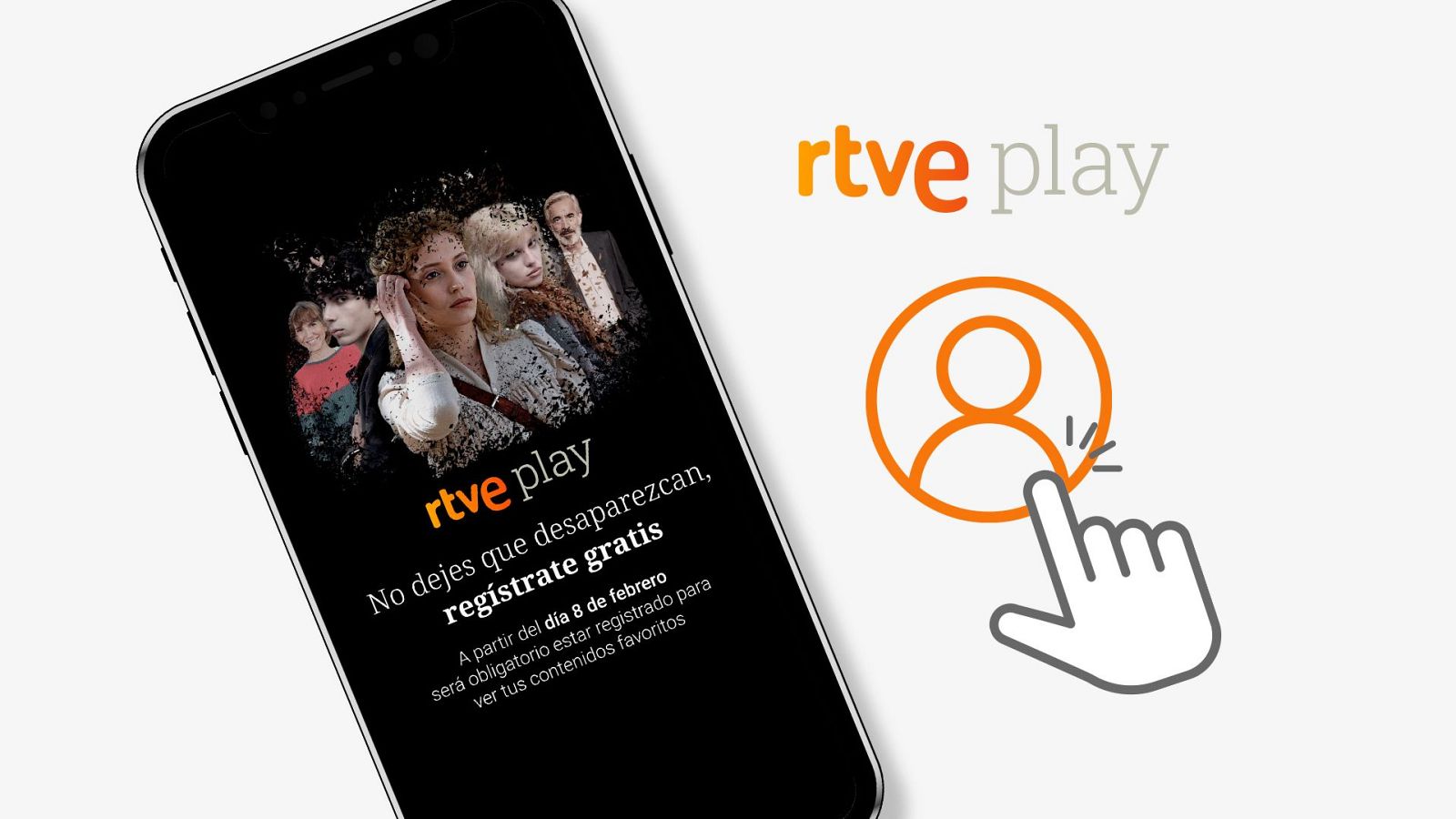 RTVE Play lanza el 8 de febrero registro obligatorio