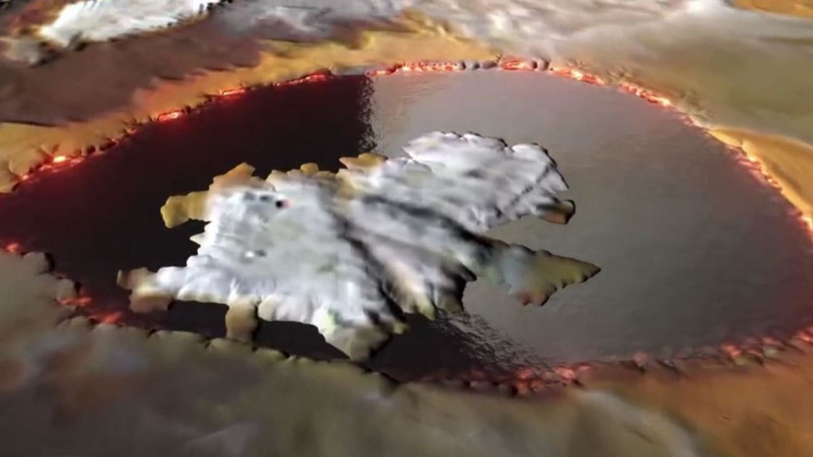 Luna Ío tiene volcanes activos desde hace miles de millones de años