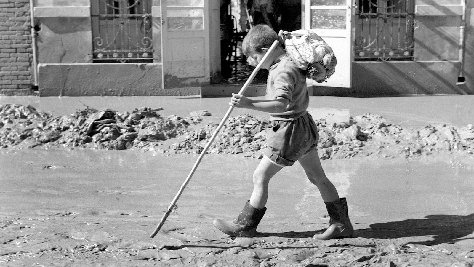 La riada de Valencia de 1957, un precedente de la DANA