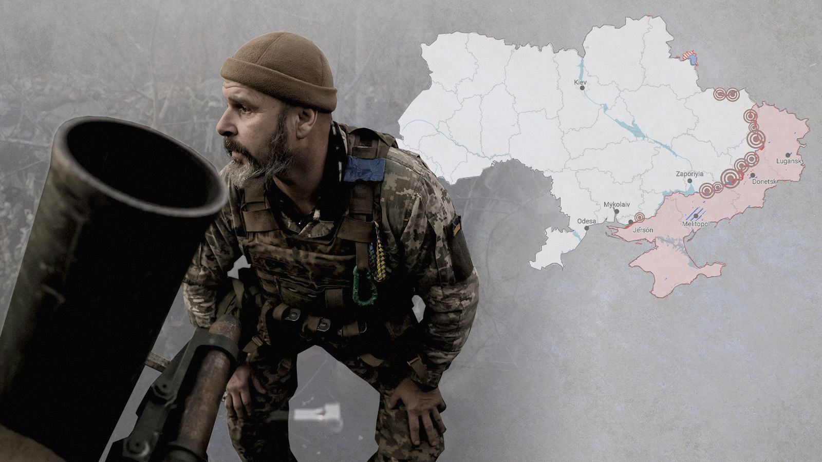 Los mapas de noviembre de 2024 de la guerra de Ucrania