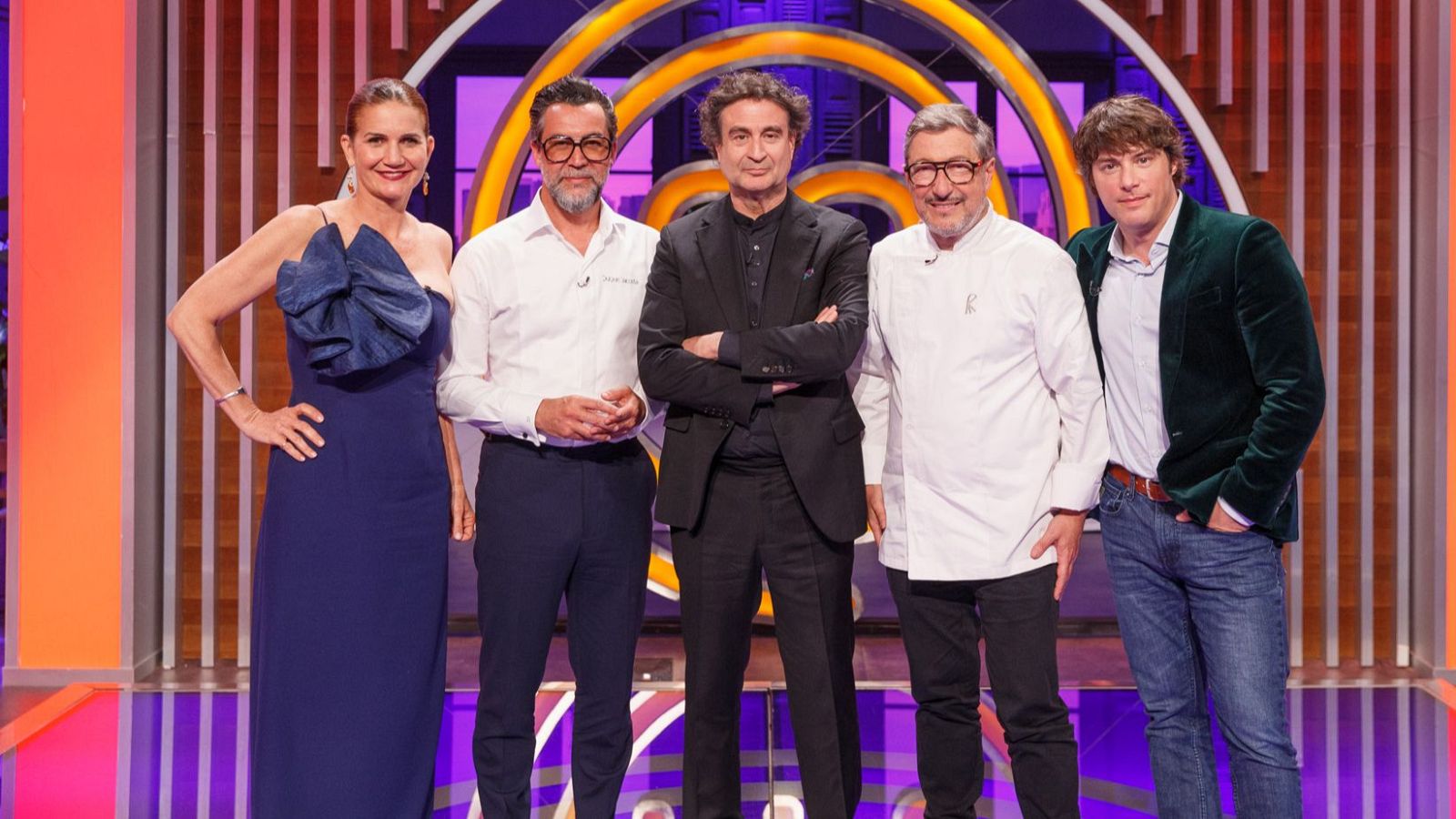 'Disfrutar', Nacho Manzano, Joan Roca y Quique Dacosta, en la final de 'MasterChef'