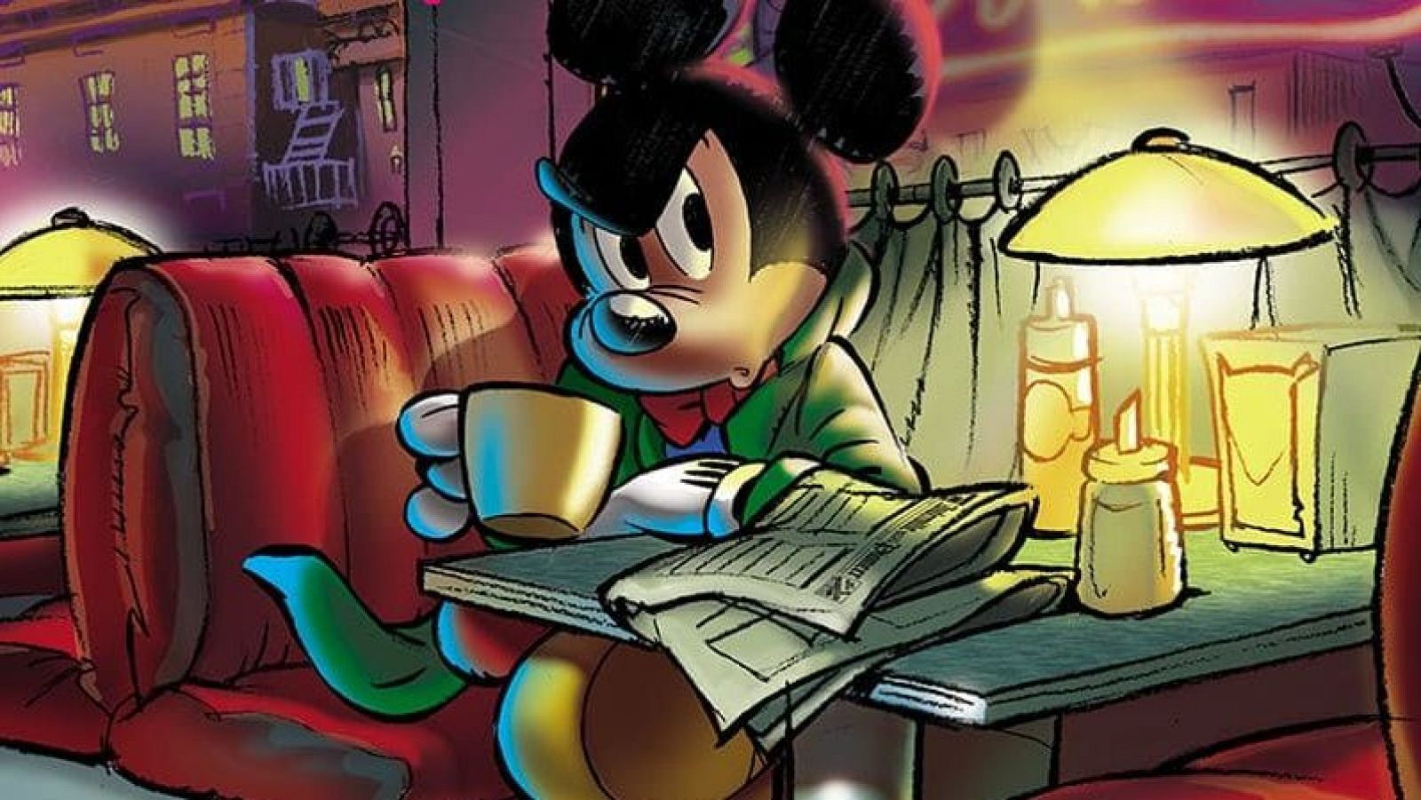Las mejores aventuras de serie negra de Mickey Mouse
