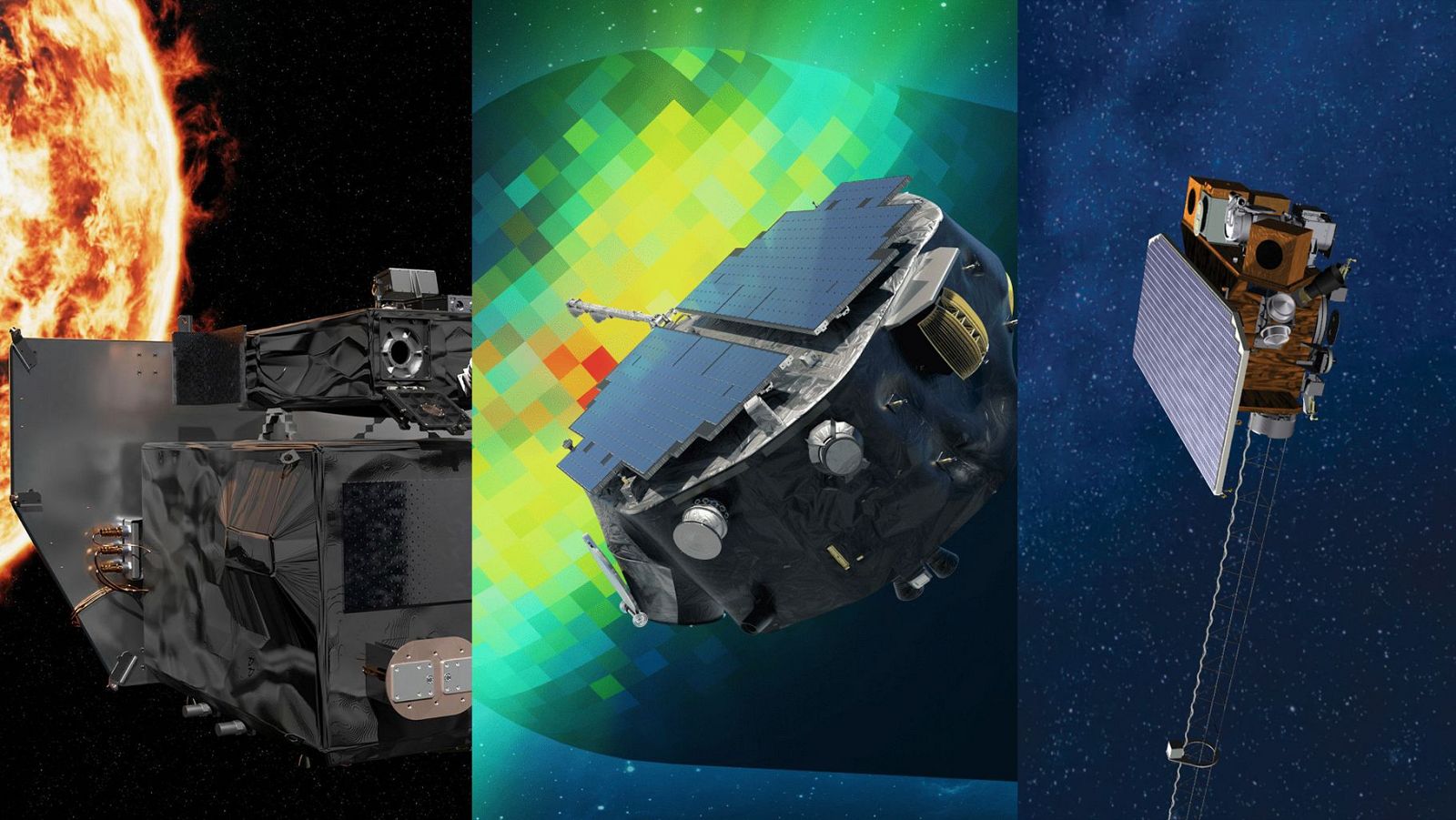 La NASA lanza tres misiones para mapear la heliosfera y estudiar la ...