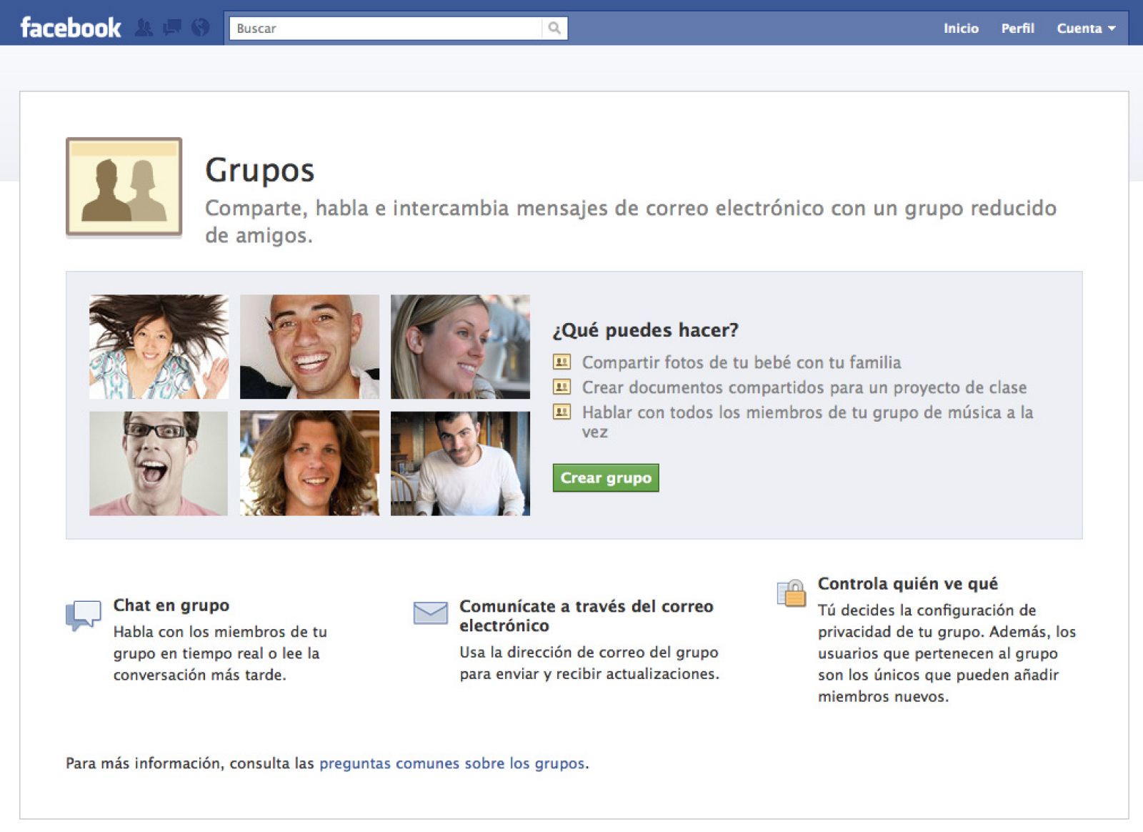 Facebook tiene novedades para los grupos | RTVE.es