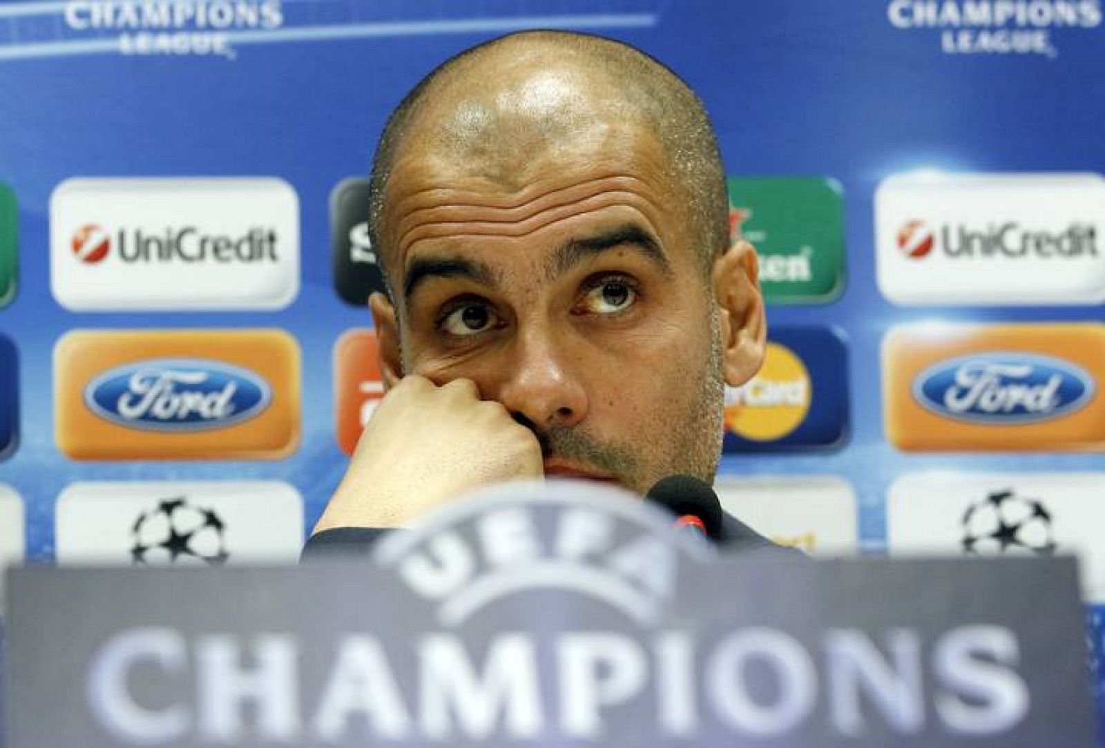 Champions 2011- 2012 | AC Milan- FC Barcelona | Guardiola: "Queremos ...