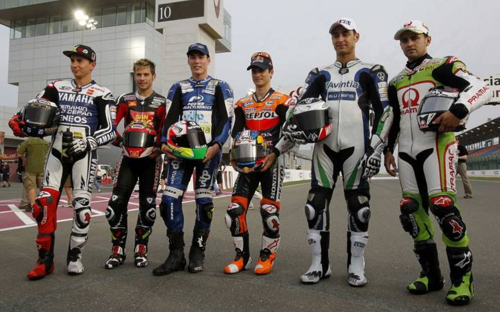 MotoGP 2012 | GP de Catar | Los 25 españoles del Mundial de MotoGP ...
