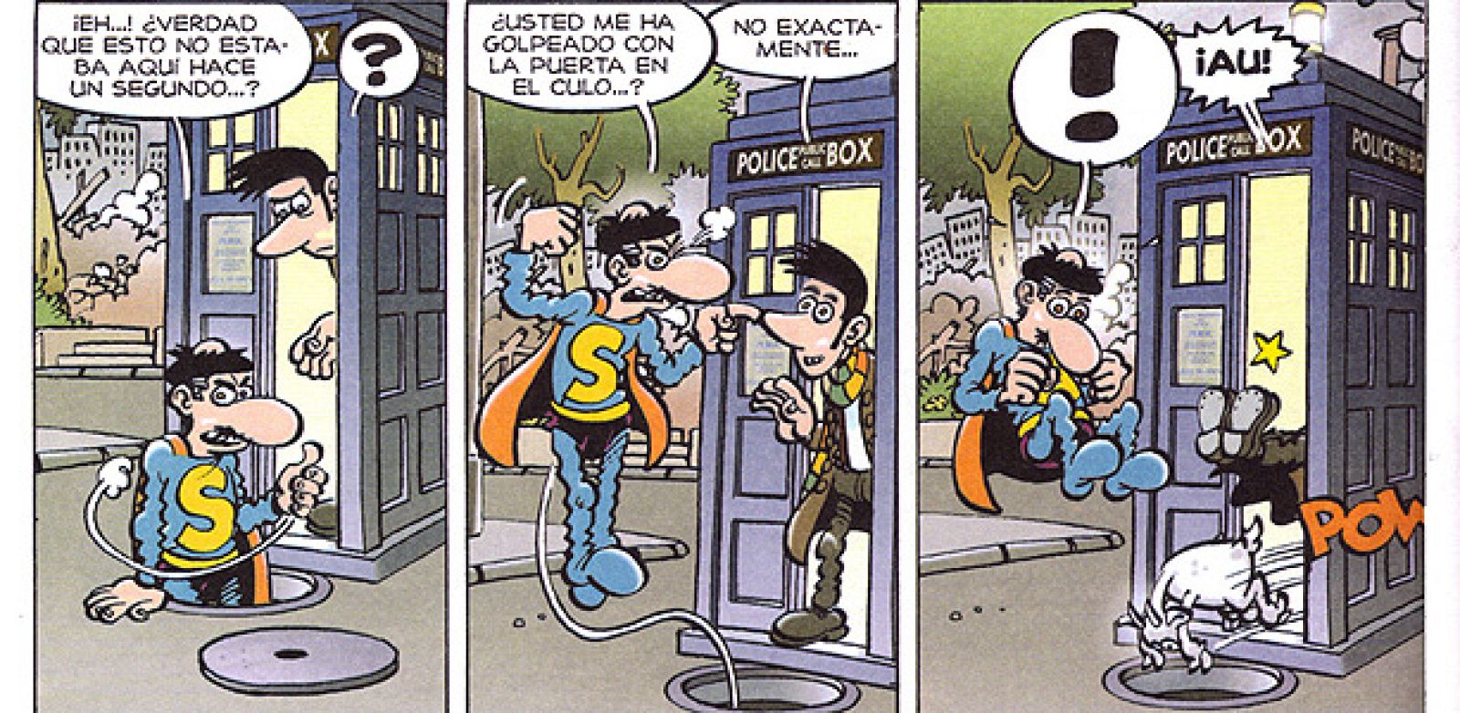 Superlópez y el Dr. Who celebran juntos sus aniversarios | RTVE