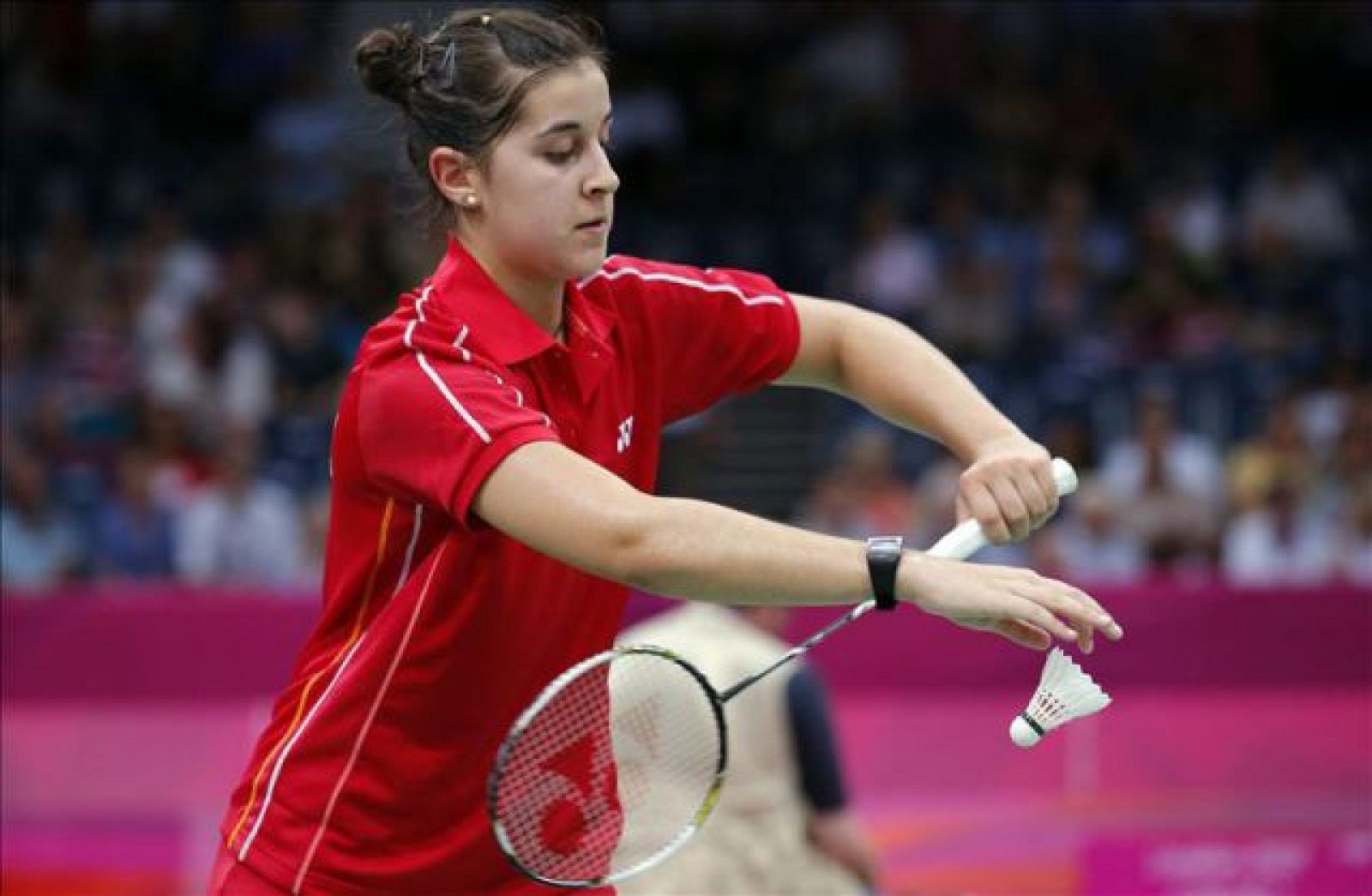 Carolina Marín, primera medalla española de la historia en los Europeos ...