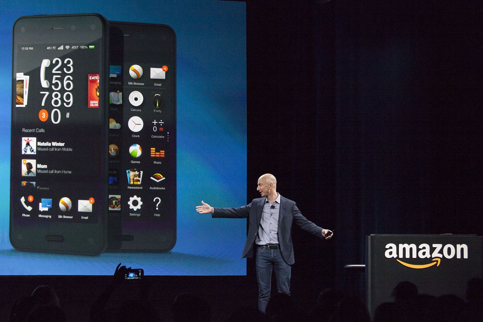 Amazon presenta Fire Phone, un teléfono tridimensional | RTVE.es