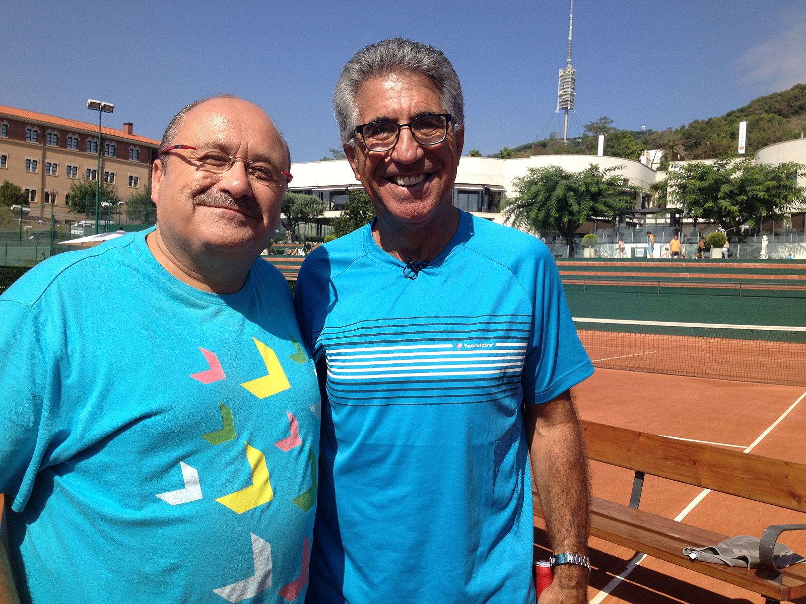 La història del tennis a Catalunya, al programa "Moments"