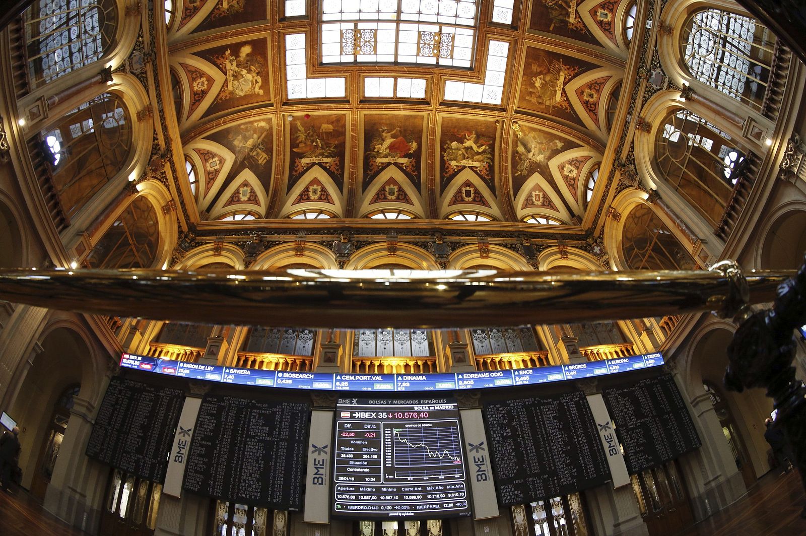 El IBEX 35 baja un 1,34% y pierde los 10.500 puntos | RTVE.es