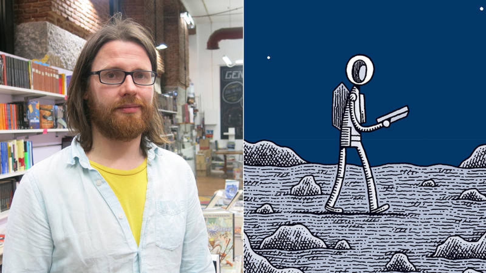 Tom Gauld: "'Un policía en la luna' habla sobre los sueños incumplidos ...