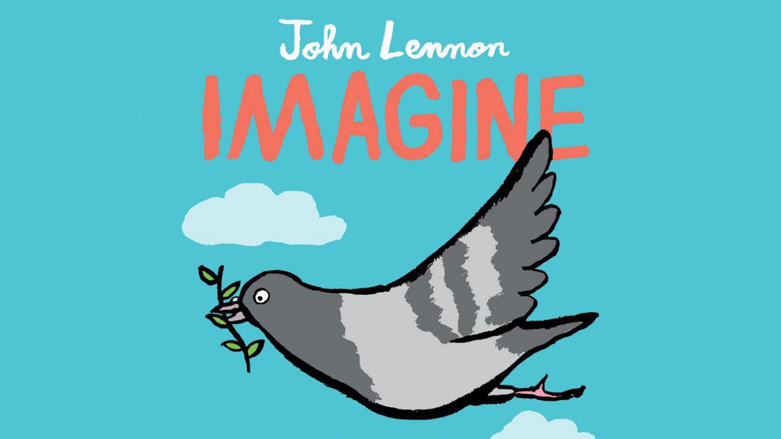 La canción 'Imagine' de John Lennon, ilustrada en un libro infantil con ...