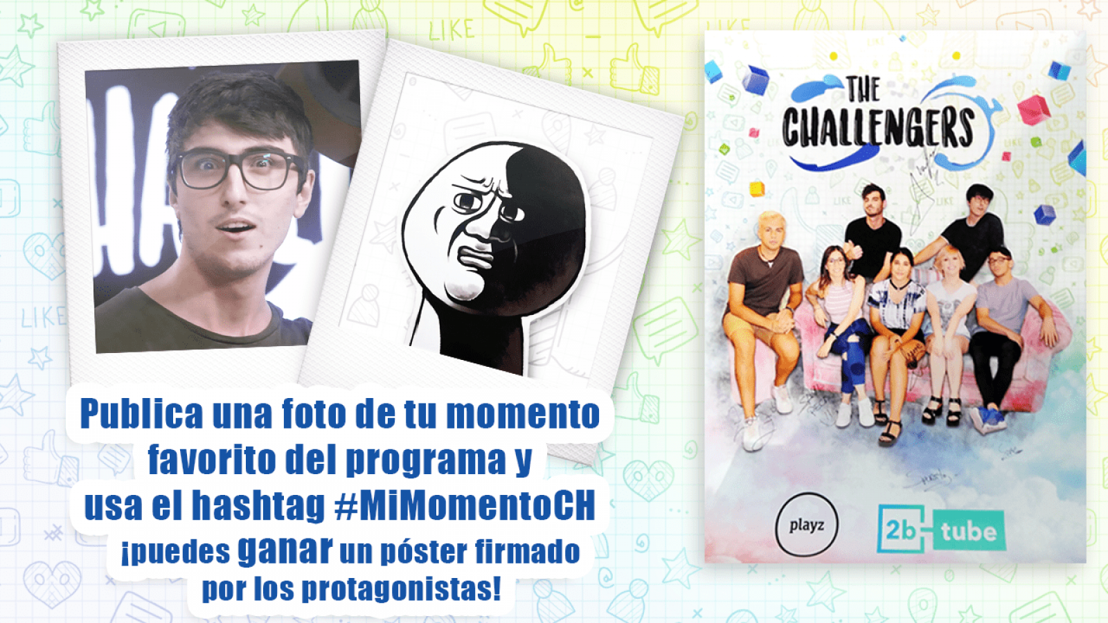 Llévate un póster firmado por los protagonistas de 'The Challengers'