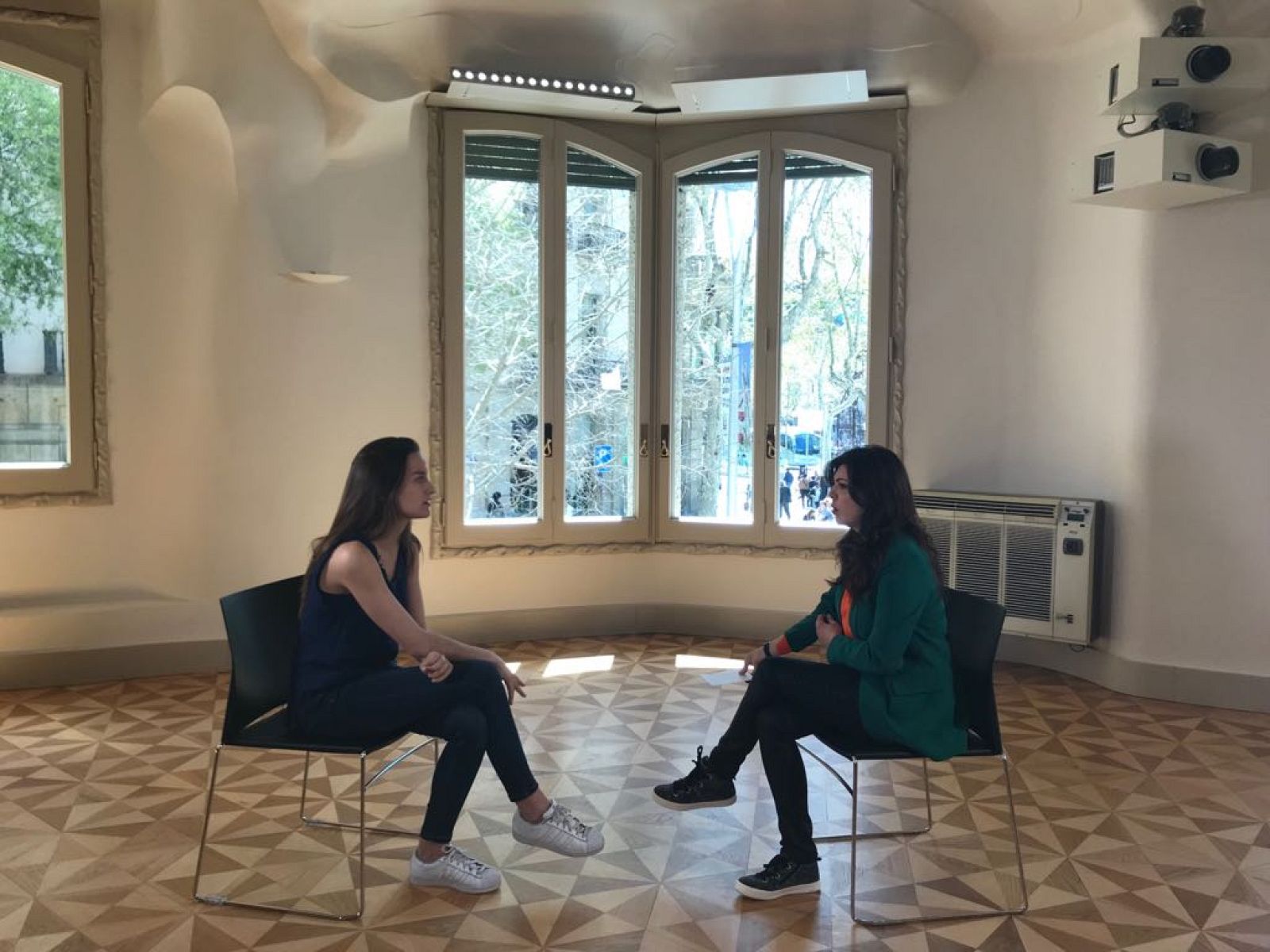 La cantant Judit Nedderman, dijous a 'Punts de vista'