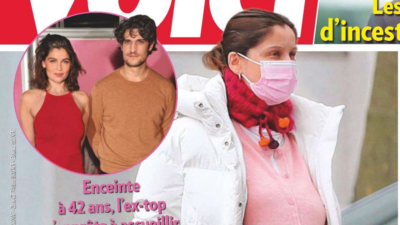 Laetitia Casta, irreconocible en el embarazo de su cuarto hijo
