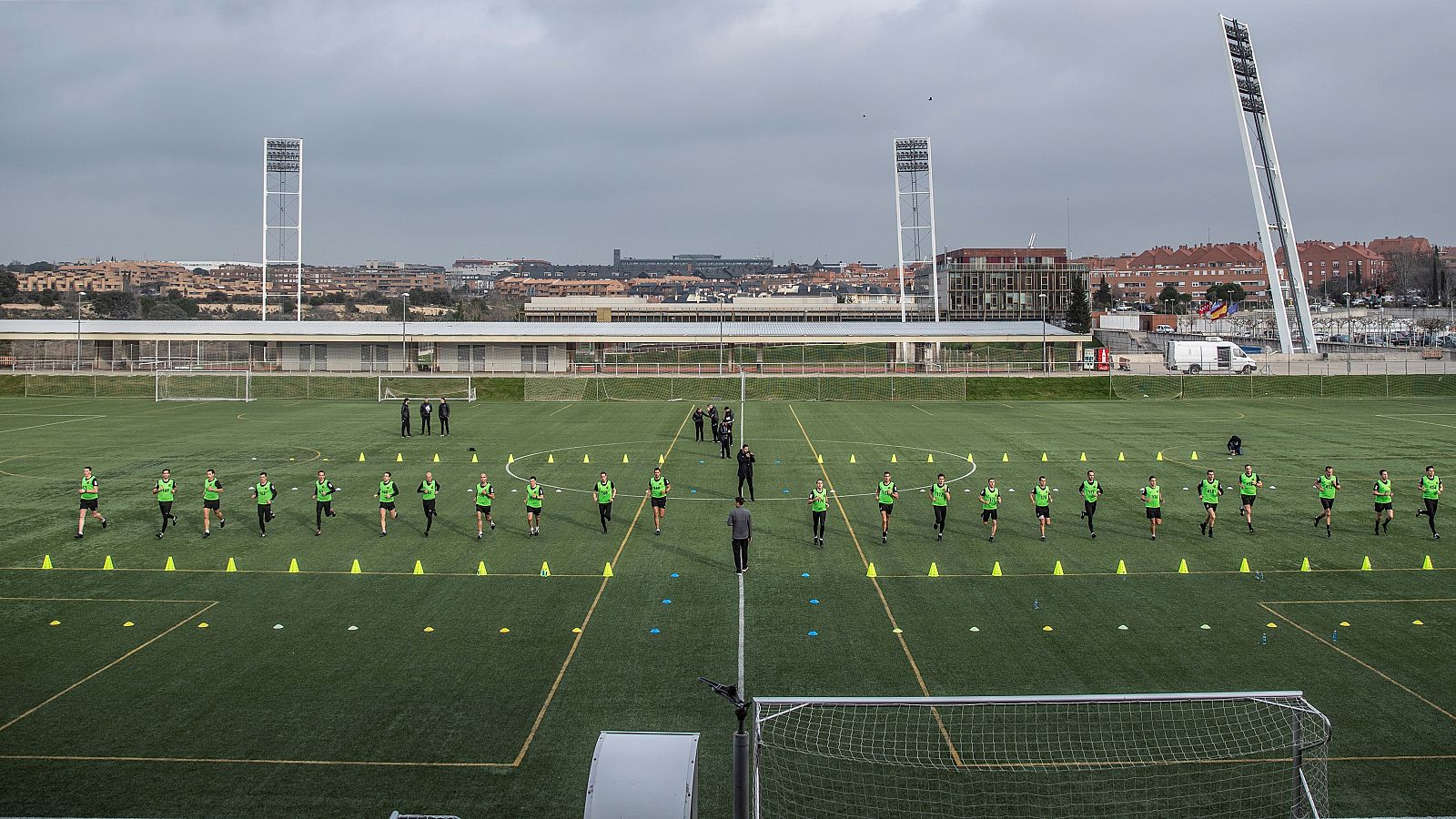 La Ciudad del Fútbol de Las Rozas, centro de vacunación