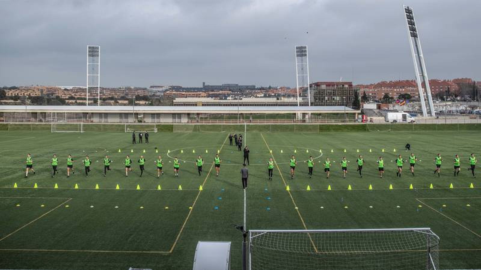 La Ciudad del Fútbol de Las Rozas, centro de vacunación