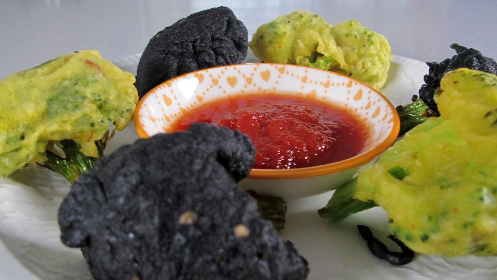 Receta: ¿Cómo se hace la tempura de colores?