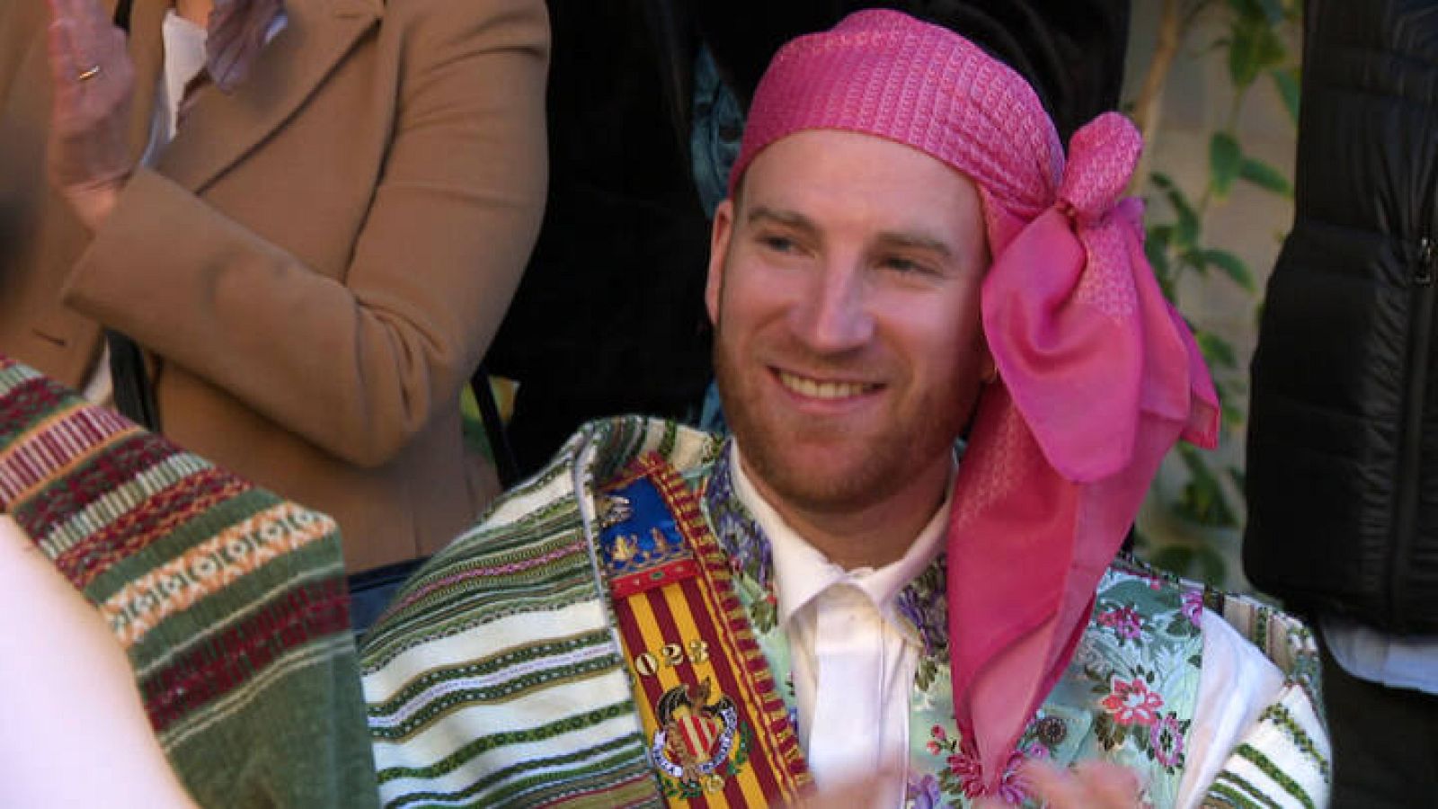 El primer faller major de la història al cap i casal