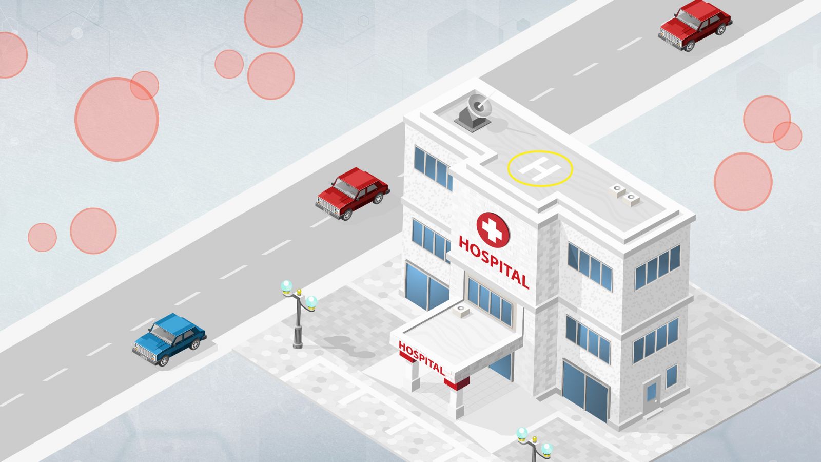 Mapa: ¿cuál es el hospital público más cercano a tu municipio?