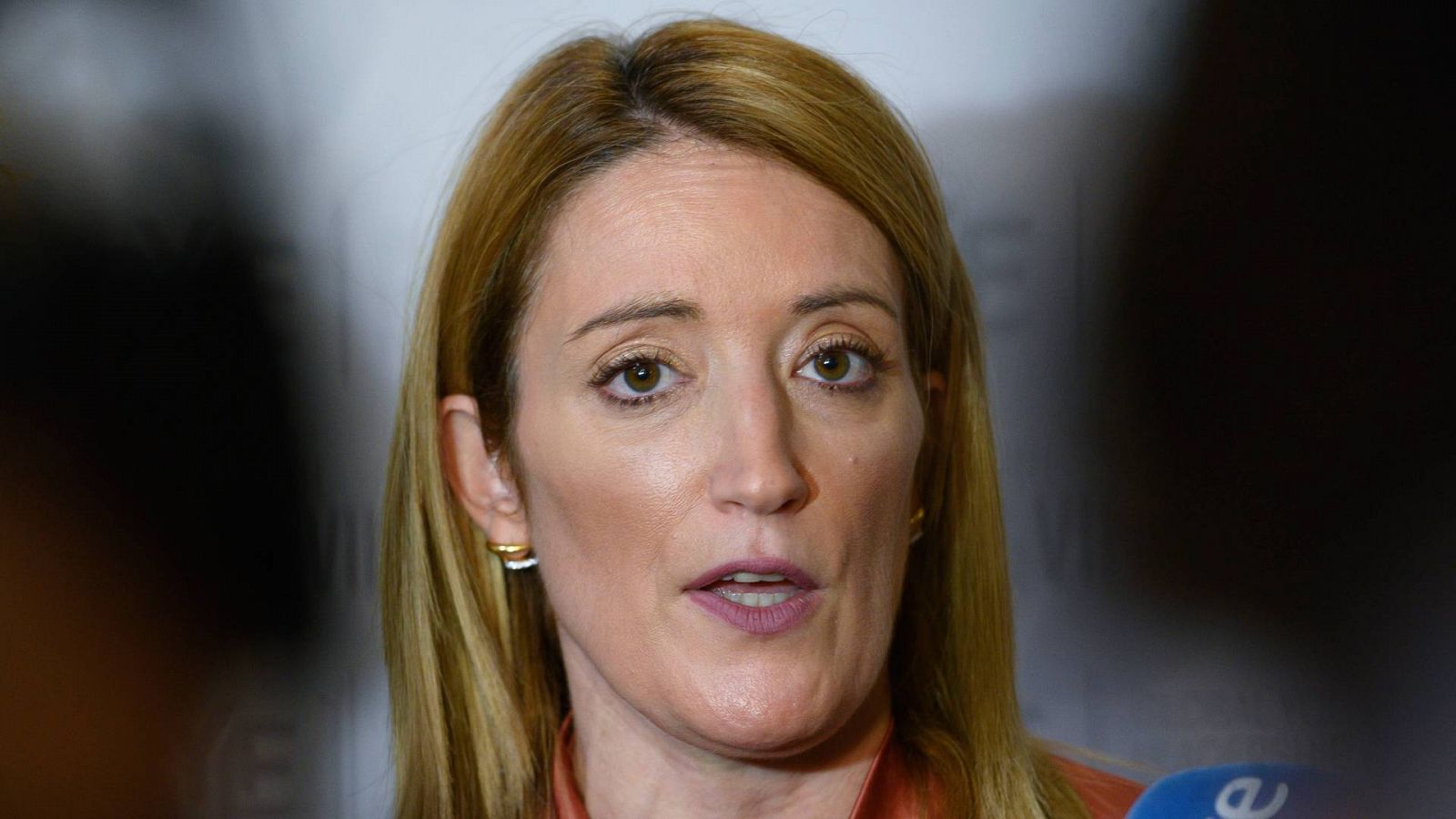 Metsola: "El futuro de Ucrania es como miembro de la Unión Europea"